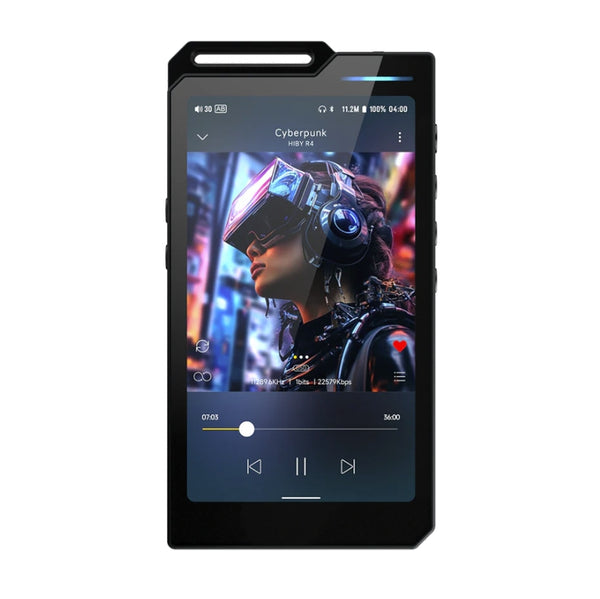 Reproductor de Audio Digital Hi-Res Basado en Android HiBy R4 - Black ...