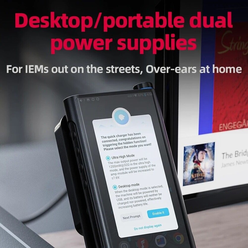 Reproductor Digital Hi-Res Android FiiO M15s Snapdragon+ESS - Black – Audiofilia.com