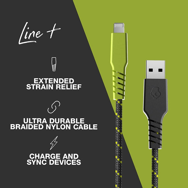 Skullcandy Cable de carga USB A Lightning con doble Trenzado - Green ...